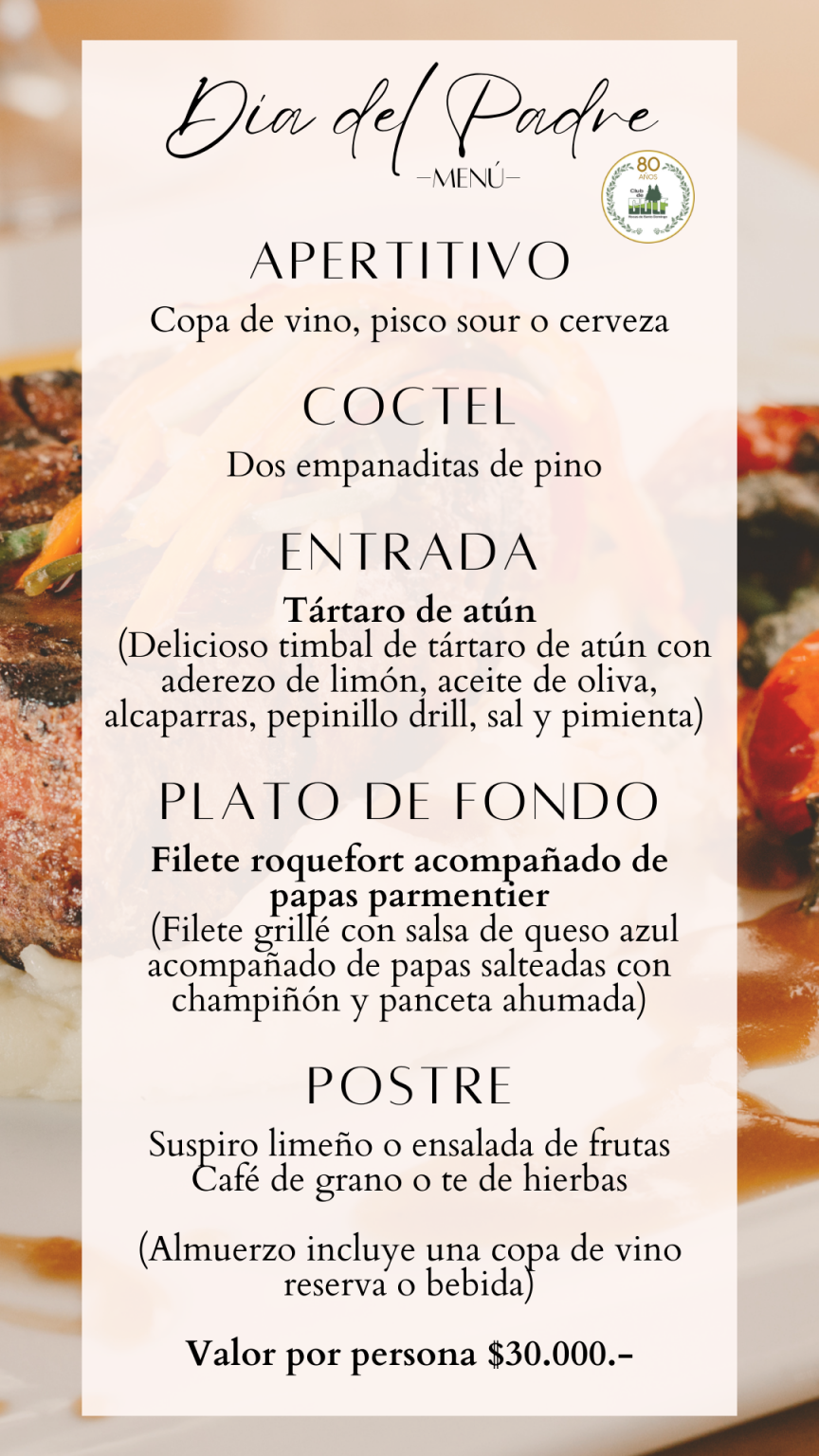 La semana del padre se disfruta con estos deliciosos menús – Club de ...